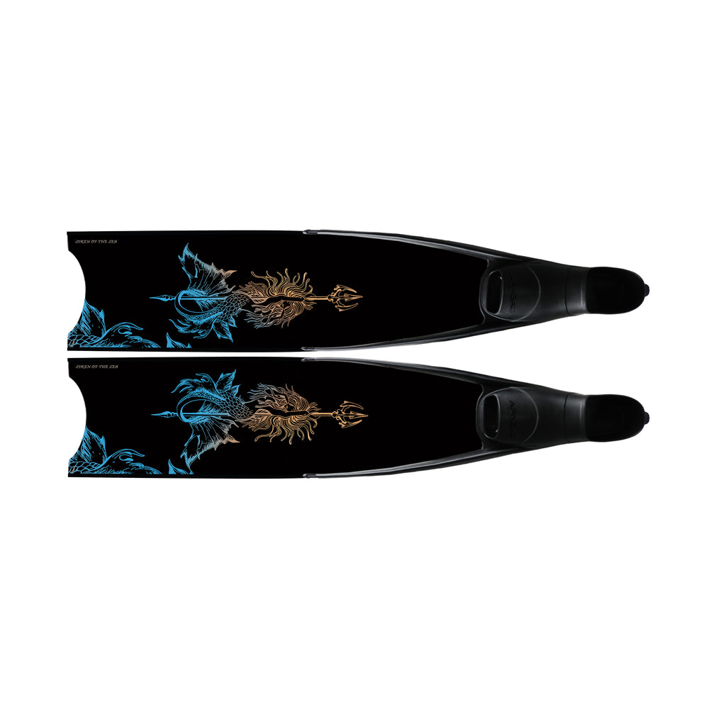 Apnea Fins Siren Black – APNEA MALDIVES