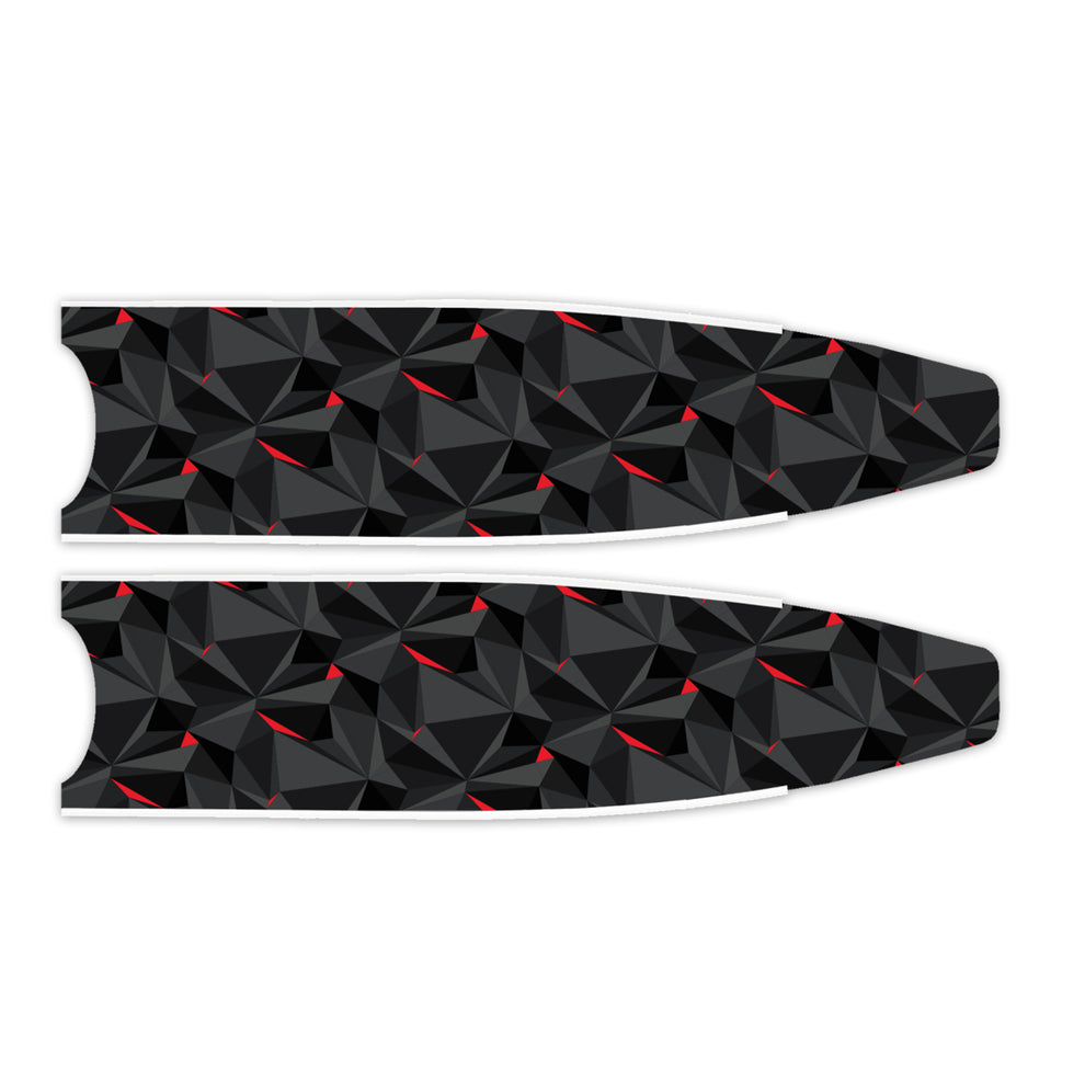 Leaderfins Limited Edition Red (Blade Only) – APNEA MALDIVES