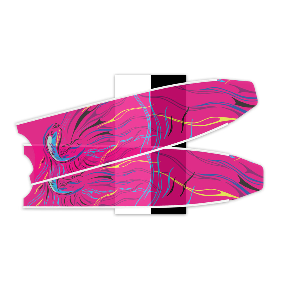 Leaderfins Pink Fish (Blade Only) – APNEA MALDIVES